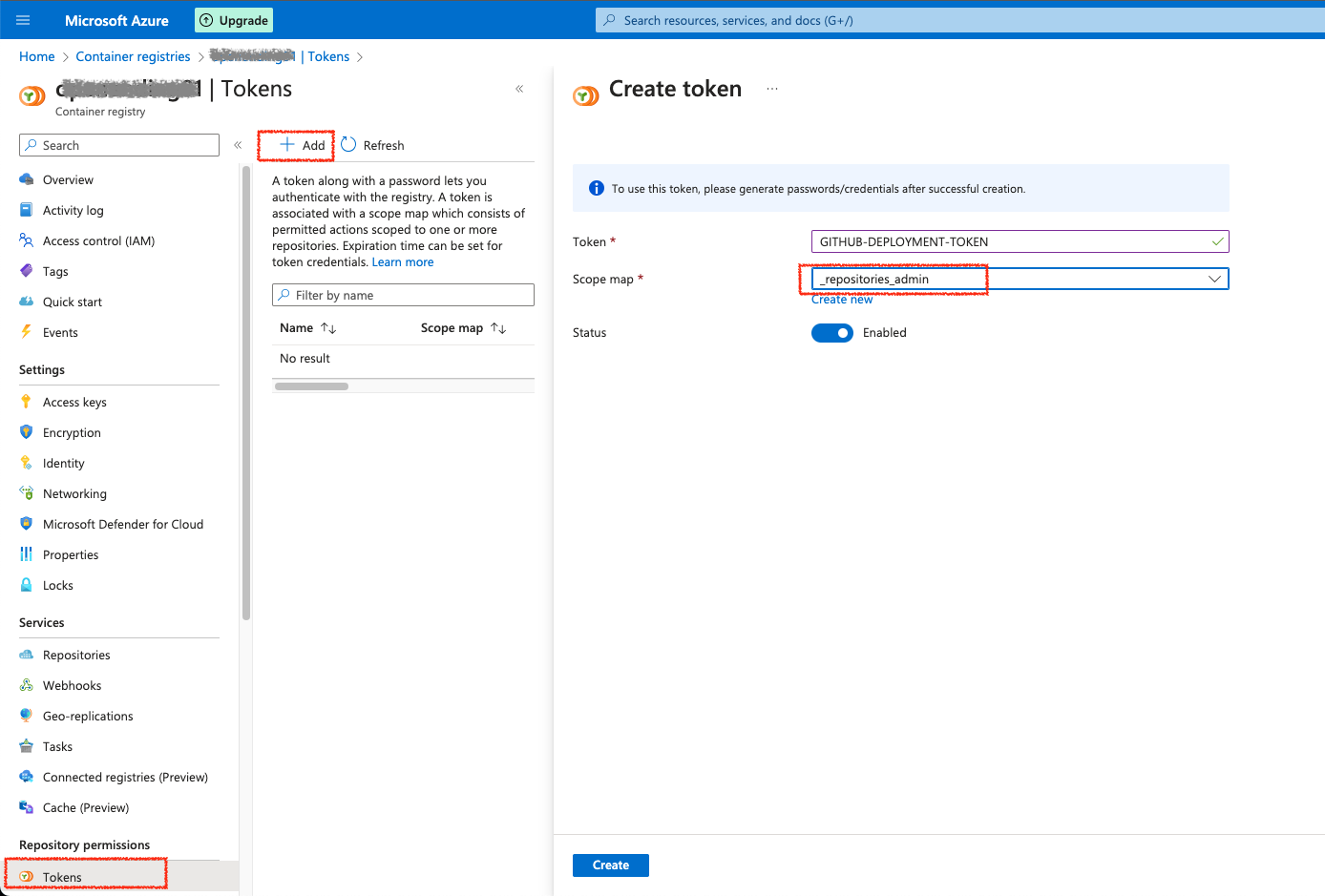 使用 GITHUB WORKFLOW 自动发布 Azure CR 和部署 Azure App Service | ellendan